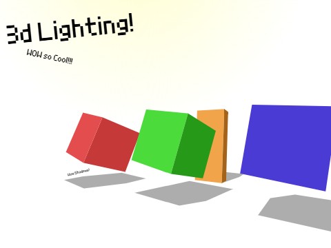 3D Lighting Example