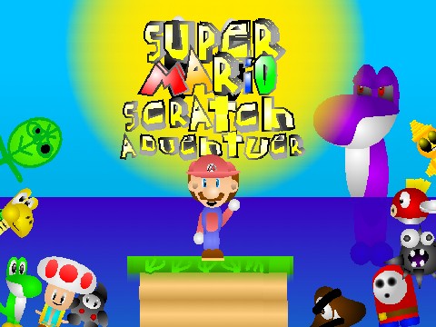 Super Mario Scratch adventure