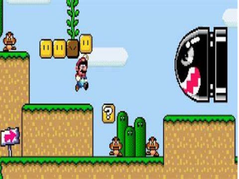Super Mario Crash Screens #Animations #Games #Crashes