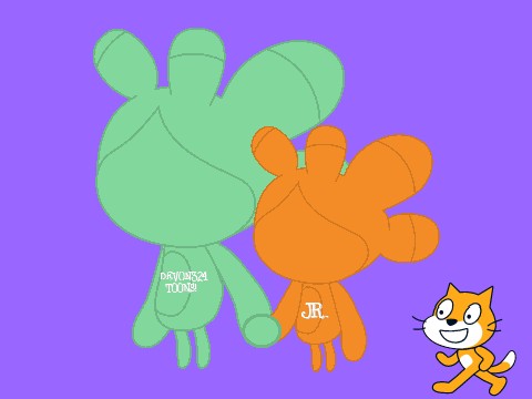 devon 324 toons jr bumper jump scratch cat in the ball