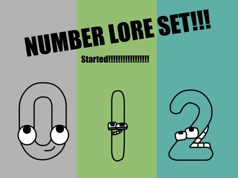 My Number Lore Set!!!