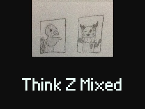 Think Z Mixed but the character by my draw sing it (Think Z Mixed 但我畫的角色唱它)