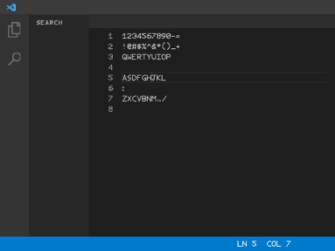 VSCode Scratch 99% pen