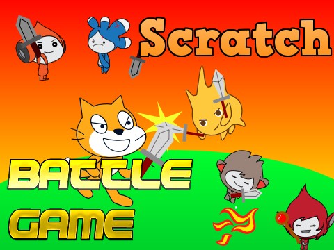 [拡散希望]scratch battle game/スクラッチバトルゲーム