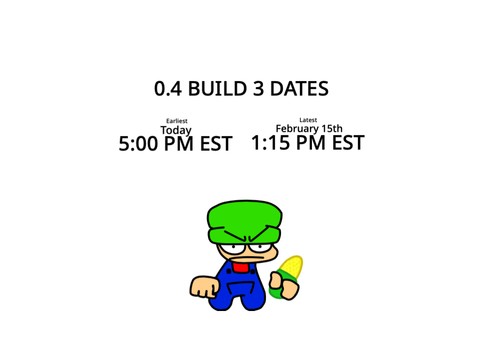 Release Dates For Bulid 3