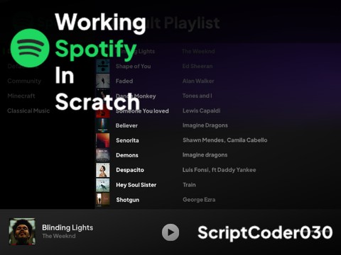 Working Spotify in Scratch v1.4.6