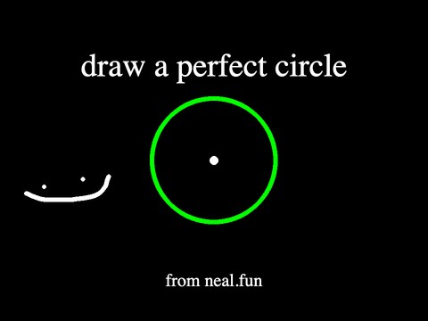 draw a perfect circle