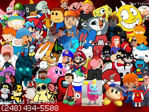 Add Yourself In OddToonz Final minutes on the air remix remix