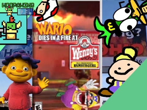 Wario Dies in a Fire at Wendy's