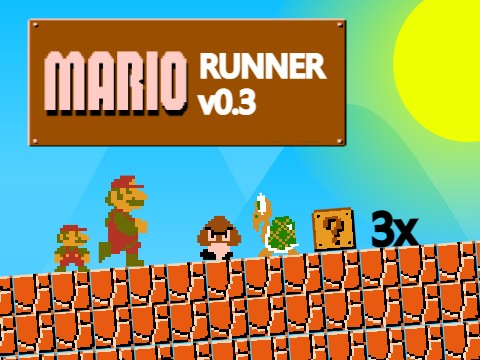 Mario Runner v0.3 | ᴍᴀʀɪᴏ ʀᴜɴɴᴇʀ ᴠ0.3 | マリオランナー v0.3