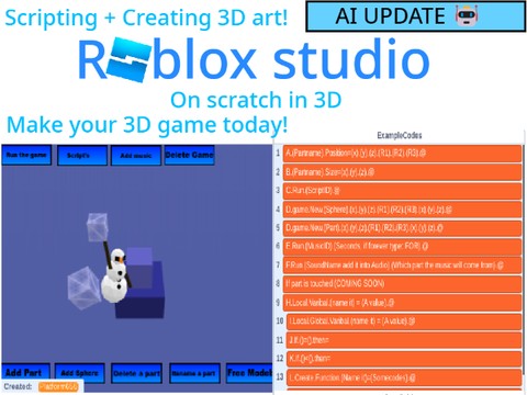 [AI] Roblox Studio 3D