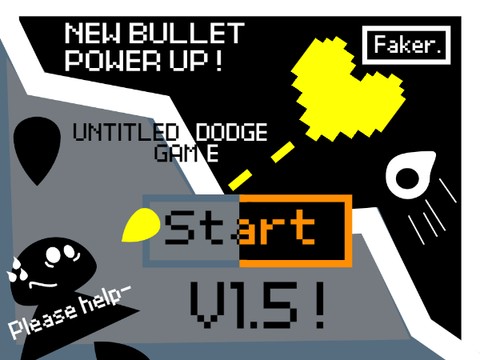 Dodge game v1.5 (untitlted) #undertale #game #unpopular #uwula