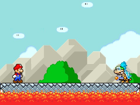 Super Mario 4-Larry Boss Battle
