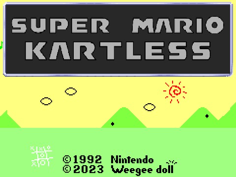 Super Mario Kart-less Beta v2