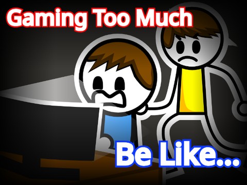 Gaming Too Much Be Like... I #All #Animations #Trending #Gaming