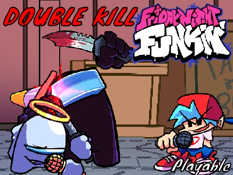Double Kill - Vs Imposter V4 - FNF - UnknownBf
