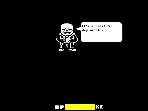 Sans Boss Fight but... its different