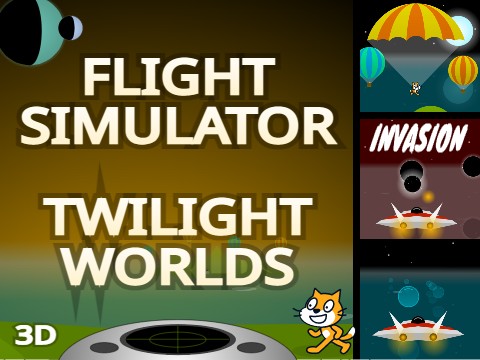 Flight Simulator Twilight Worlds 3D