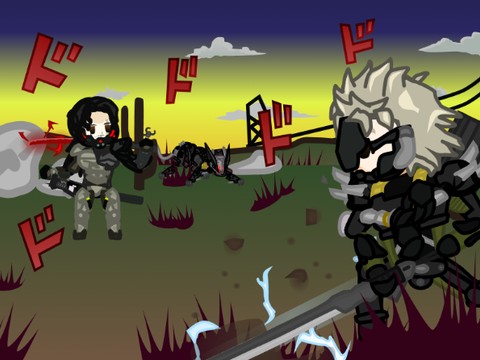 Raiden vs. Jetstream Sam