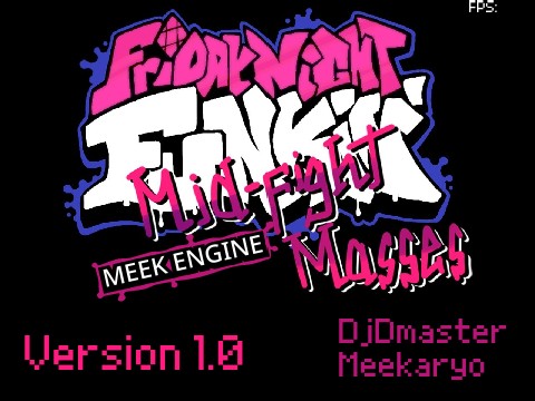 FNF - Mid Fight Masses Version 1.0 || Meek Engine | #music #games