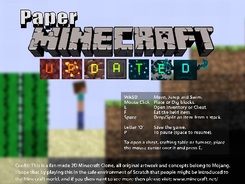 Paper Minecraft Updated