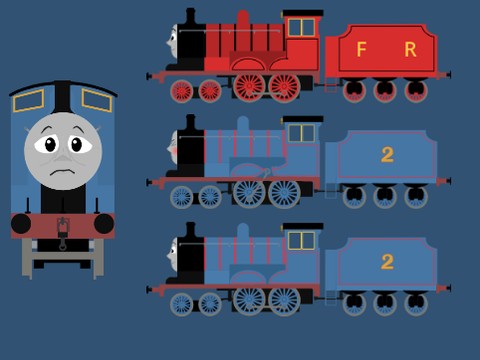 Remastered Edward The Blue Engine Vector!