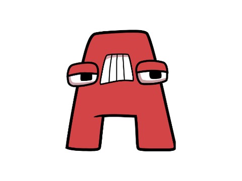 Alphabet Lore cast in vector- REMADE! (Capitals)