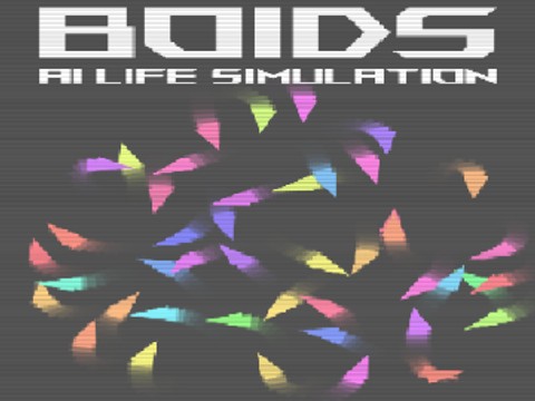 Experimental Boids Artificial Life Simulation