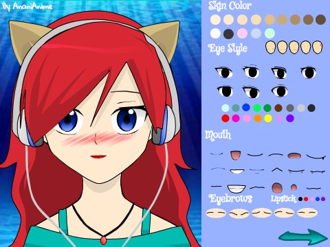 Anime character maker