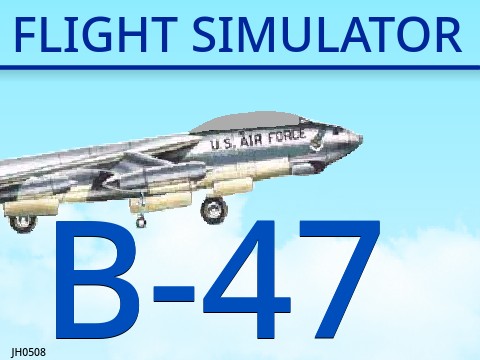 Flight Simulator Boeing B-47 Stratojet 2D