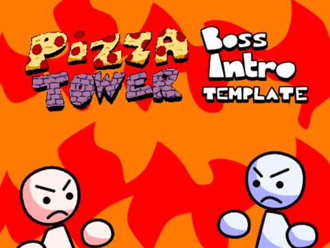 Pizza Tower: Boss Introduction Template