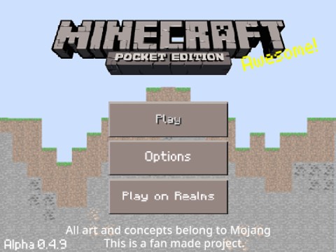 Minecraft Pocket Alpha 0.4.9