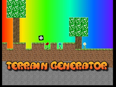 terrain generator with platformer