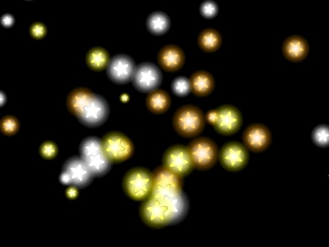 star particles effect
