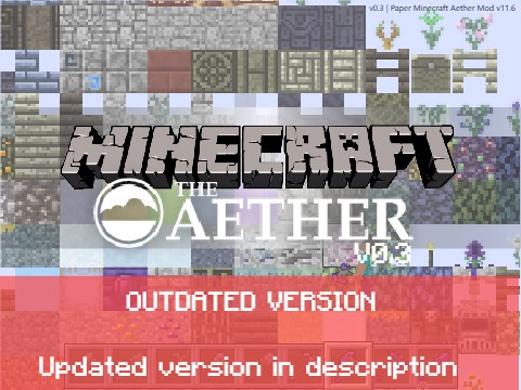 Paper Minecraft Aether Mod V0.3 [WIP]