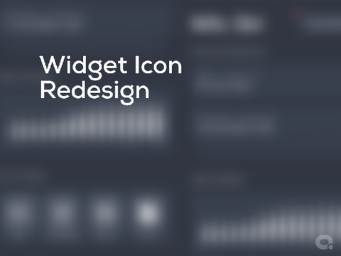 Widget Icons Redesign