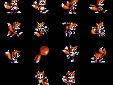 tails sprites