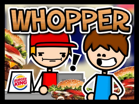 Whopper but you’re actually ordering at Burger King.. #animations #all ...