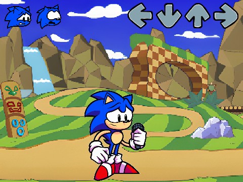 Fnf RE-RUN Sonic Test