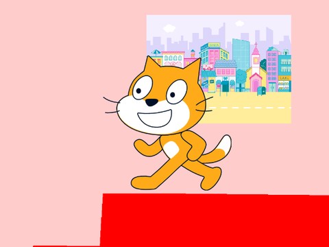 Scratch Cat Falls Down the Stairs and DIES