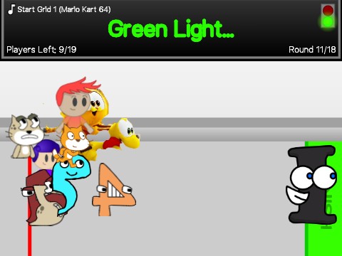 RED LIGTH GREEN LIGTH Server 1 players 19