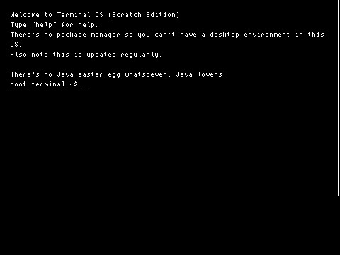 Terminal OS