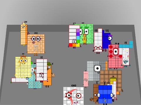 Math Lore Free For All but is numberblocks bases