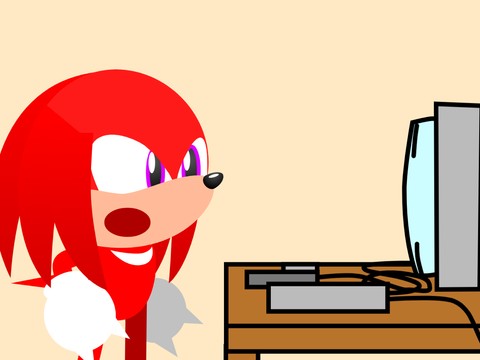 Tails Helps Knuckles with His Computer (Sonic Animation)