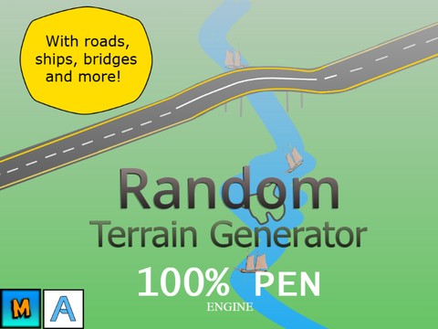 Random Terrain Generator (100% Pen Engine)
