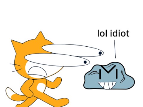 scratch cat stubs his toe