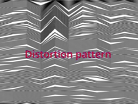 Distortion pattern