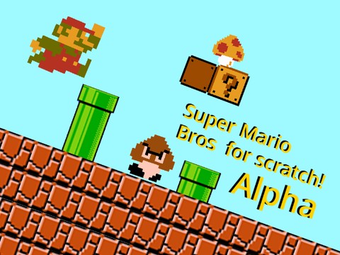 Super Mario Bros on Scratch! (Alpha) #All #Games #trending