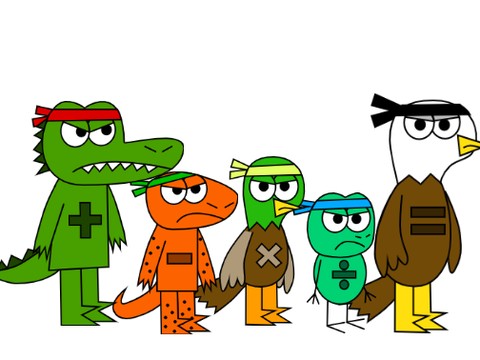 The Math Pond Ninjas