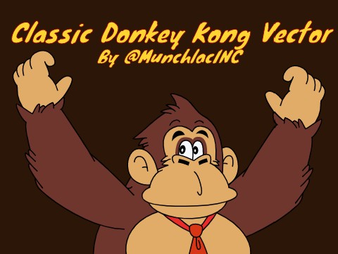 Classic Donkey Kong Vector